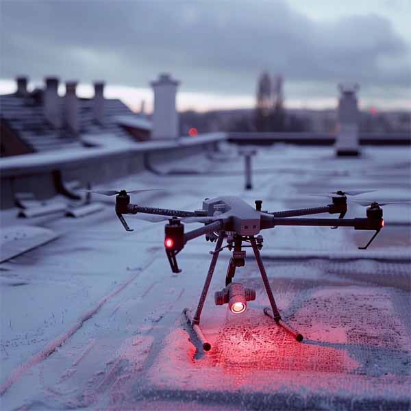 Hilliard, Ohio Drone Roof Infrared Survey | Home Inspections