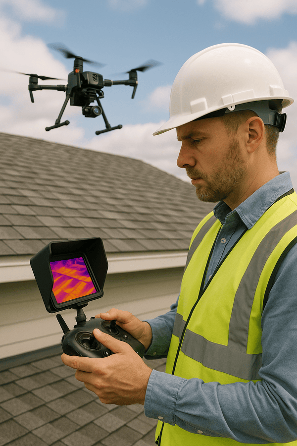 Drone Roof Infrared Survey Inspection | Dayton, Ohio