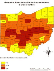 radon-concentration-ohio - Home & Commercial Inspections